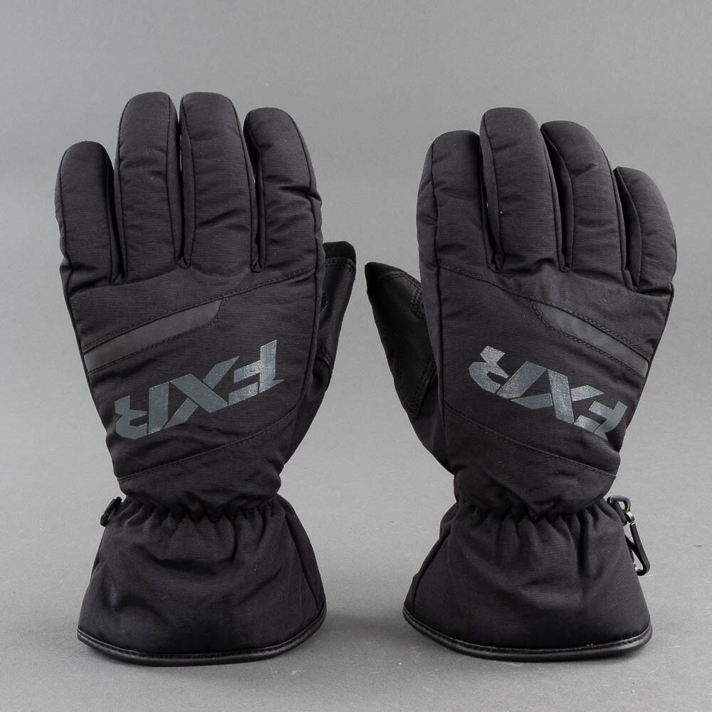 Handskar FXR Kids Octane, Black - Skoterdelen