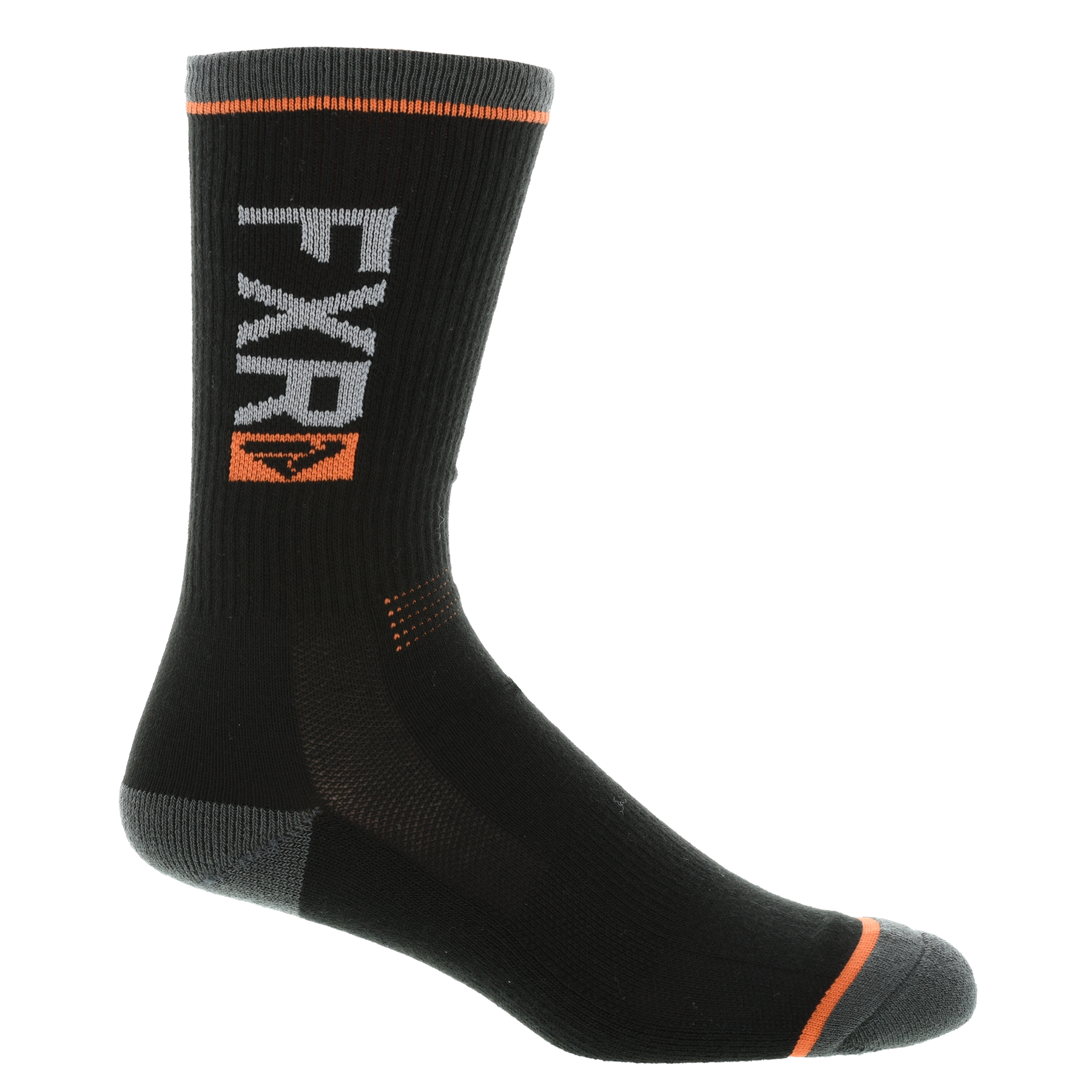 Strumpor FXR M´s Turbo Athletic Sock, Orange/Hi-Vis - Skoterdelen