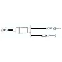 Gaswirar & Gashandtag till Lynx - Skoterdelen